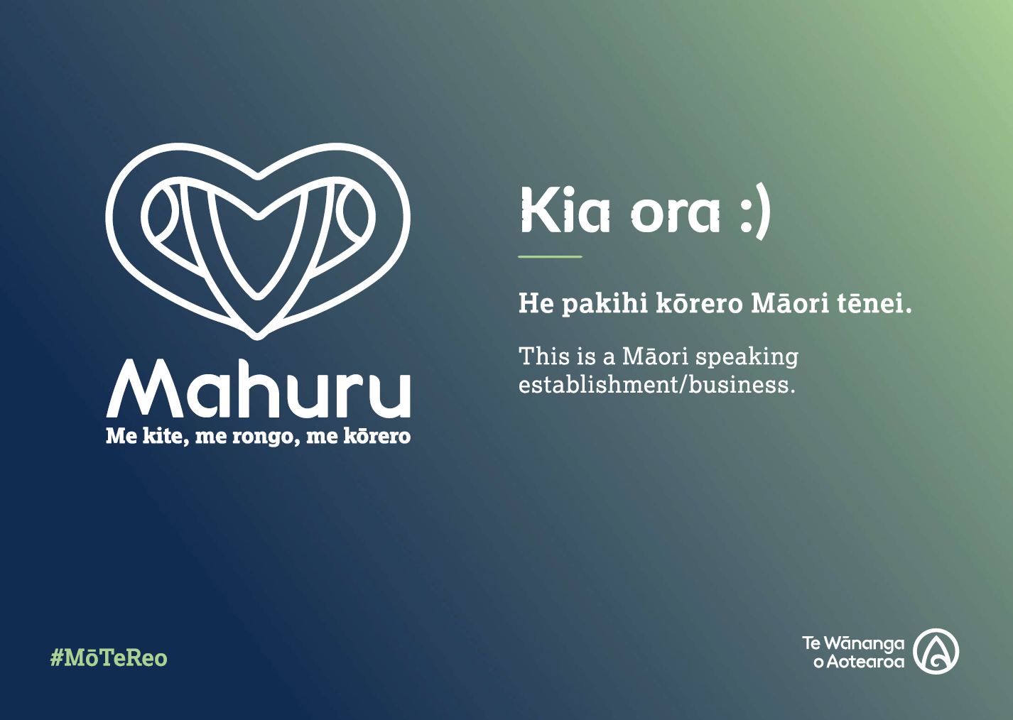 Support Resources – Mahuru Māori