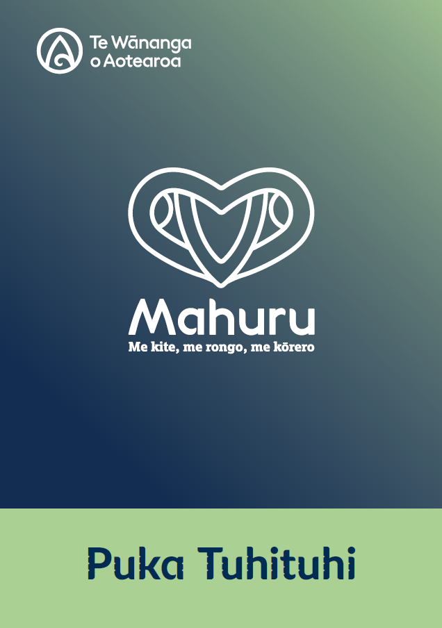 Support Resources – Mahuru Māori